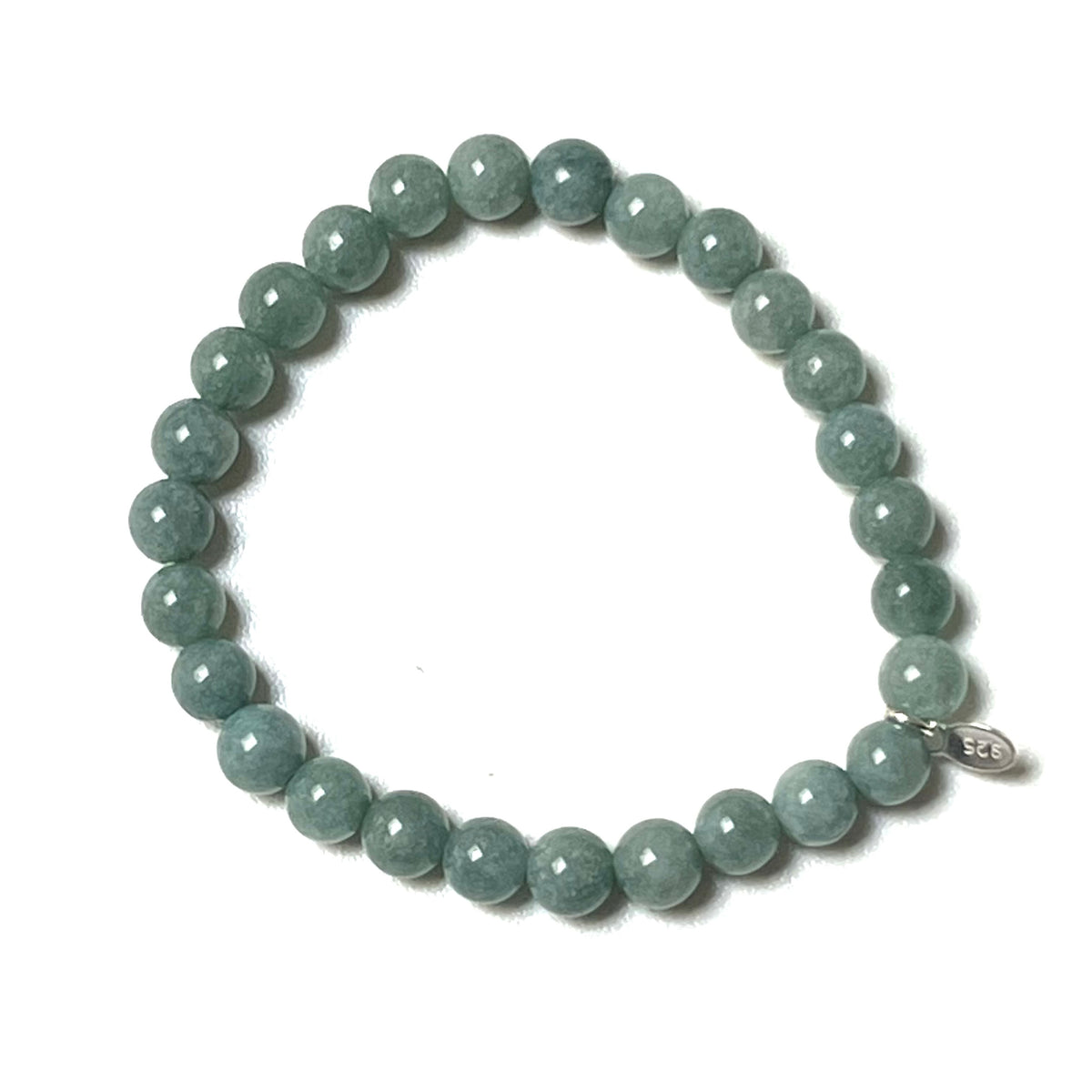 Lucky Stone armbånd - lyseblå jade | TuaMea Jewelry